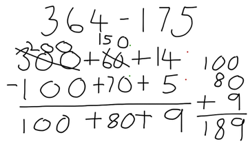 Expanded Subtraction Method | Educreations
