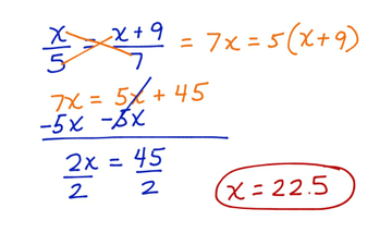 Chapter 12 - Solving Rational Equations Using Proportions | Educreations