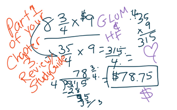 5th Grade Ch 3 PART ONE Chapter Review/Study Guide: Multiplying And ...