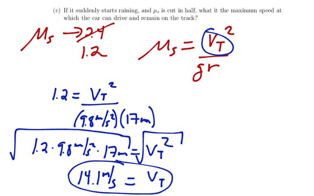 PY 111 Practice Exam 3.1 Problem 3 | Educreations