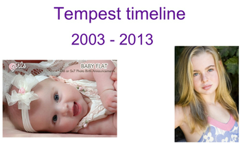 Tempest Timeline. | Educreations