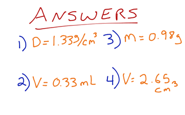 Density Triangle Problems | Educreations