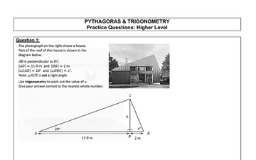 2nd: Mixed Pythagoras & Trig Extra Questions | Educreations