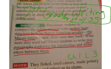 5th Grade Social Studies Writing. Assignment | Educreations