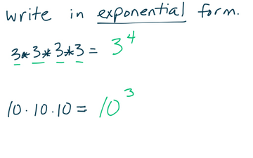 Powers And Exponents Educreations