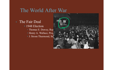 Stephens - World After War 2 | Educreations