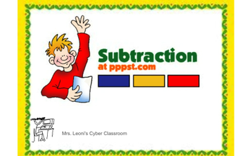 Subtraction Poem | Educreations