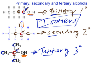 #46 Primary, Secondary And Tertiary Alcohols | Educreations