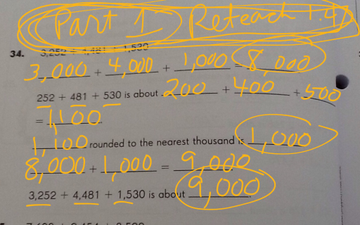 5th Grade Math Reteach Lesson 1.2 Rounding And Estimating Part 1 ...