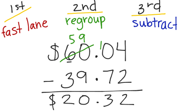 Lesson 2-7 Subtracting With Zeros | Educreations