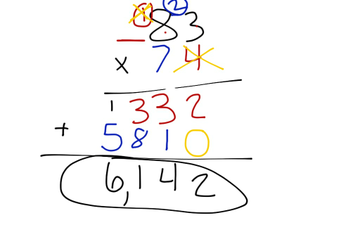2 Digit By 2 Digit Multiplication Traditional Method | Educreations