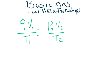 Basic Gas Laws Educreations