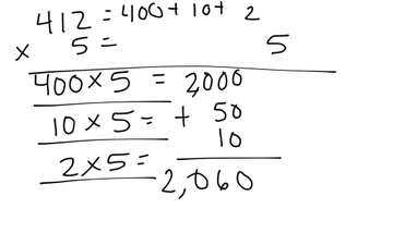 3d By 2d Multiplication Expanded Notation Method | Educreations