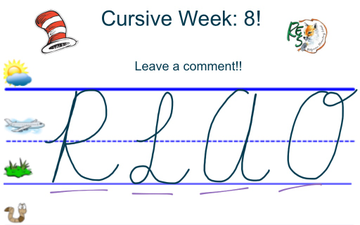 Cursive week 8 | Educreations