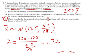 Sampling Distribution of the Sample Mean problems Solved | Educreations