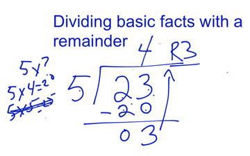 Dividing Basic Facts With A Remainder | Educreations