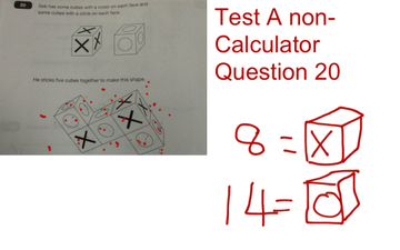 Test A non calculator question 20 | Educreations