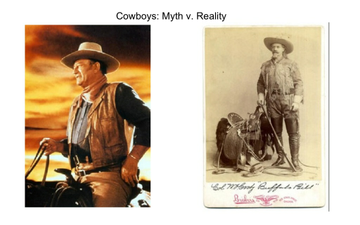 cowboys:Myth V. Reality | Educreations
