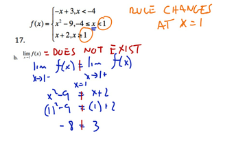 Limits Approaching A Value WS 17 | Educreations