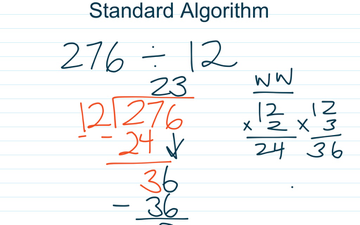 Standard Algorithm for Division | Educreations