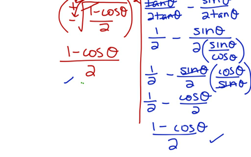 Using the Half-Angle Identities | Educreations