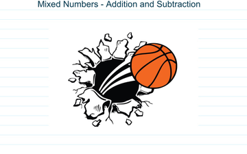 Mixed Number Addition and Subtraction - Notes and Hoops Review ...