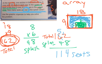 Multiplication multi step word problems | Educreations