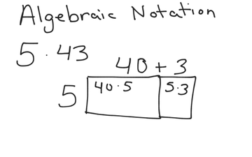 Algebraic Notation - Multiplication | Educreations