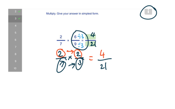Multiplying Fractions | Educreations