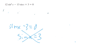 Factoring Quadratic Trigonometric Equations | Educreations