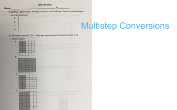 Multistep Conversions | Educreations