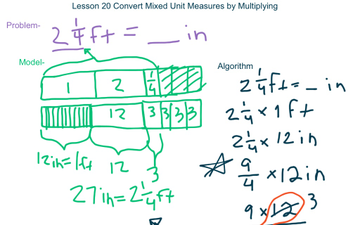 Module 4 Lesson 20 Convert Mixed Unit Measurements By Using ...