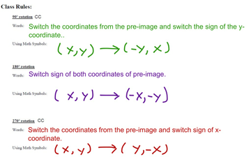 Rotation Activity | Educreations