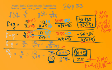 V2.6 Combining Functions Math 1050 | Educreations