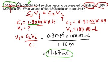 Dilution Problem | Educreations