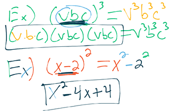 Power and Parentheses Law Notes | Educreations