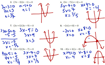 Zero Product Property Practice | Educreations
