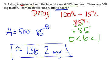 Using Exponential Growth And Decay Models (part1) | Educreations