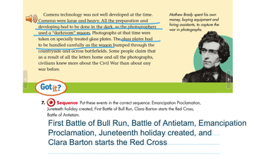 Social Studies Chapter 9 Lesson 3 Life During the Civil War | Educreations