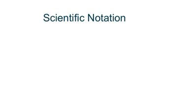 Scientific Notation Educreations