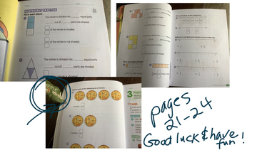 3rd Grade MIF Chapter 7 Lesson 2 Fractions As Part Of A Whole ...