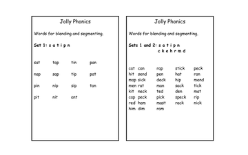 Welcome to Jolly Phonics ( An Introduction for Parents) | Educreations