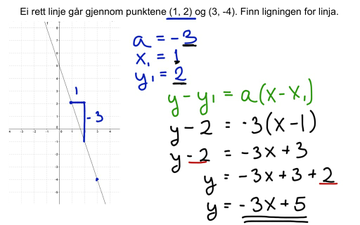 Ettpunktsformelen | Educreations
