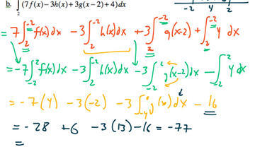 Definite Integration Exam Review: Integration Rules #3 | Educreations