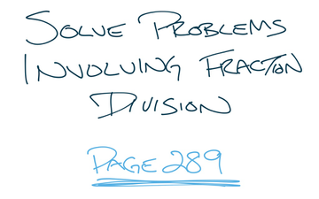 G5M4L27 Solving Word Problems Involving Fraction Division | Educreations