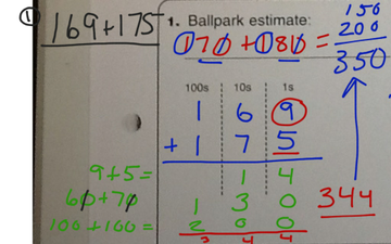 Partial Sums Addition | Educreations