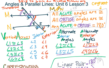 Angles & Parallel Lines | Educreations