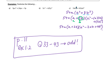 Diff Of Two Cubes And HCF with Factorising | Educreations