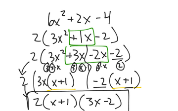 Factoring A Quadratic Trinomial (GCF First) | Educreations