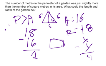 Grade 6 Students B Alternate Shape Of Garden | Educreations